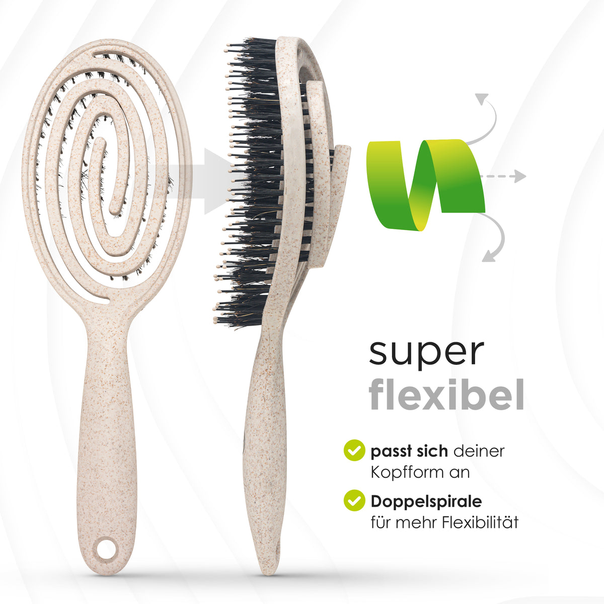 FABCARE Bio Haarbürste - FABCARE